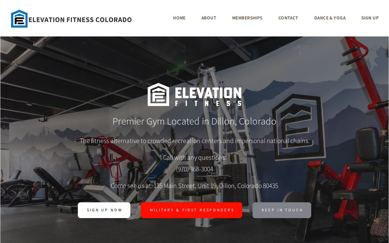 Elevation Fitness Colorado